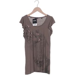 Esprit Damen T-Shirt, braun, Gr. 38