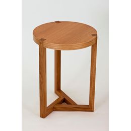 Beistelltisch WOODMAN "Peppa" Tische Gr. B/H/T: 41cm x 55cm x 41cm, braun (eiche) im skandinavian Design