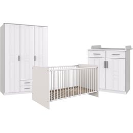 Babyzimmer-Komplettset wimex "Borkum" Schlafzimmermöbel-Sets Gr. B/H: 70 cm x 140 cm, weiß Baby