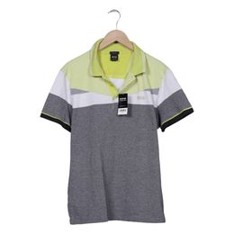 BOSS Green Herren Poloshirt, grau, Gr. 56