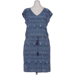 SOCCX Damen Kleid, blau, Gr. 34