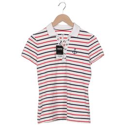 Tommy Hilfiger Damen Poloshirt, weiß, Gr. 38