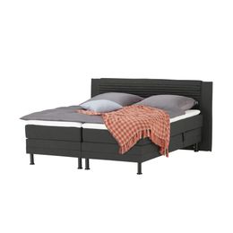 SKAGEN BEDS Motor-Boxspringbett Synda ¦ grau ¦ Maße (cm): B: 200 H: 107