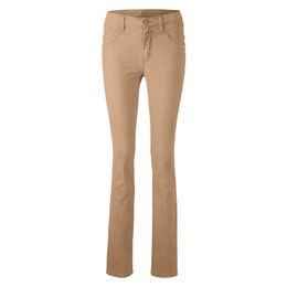 Heine Witt Damen Cordhose mit Stretch, camel, Gr&ouml;&szlig;e 34