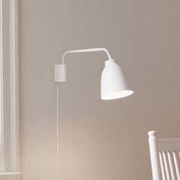 Fritz Hansen Caravaggio Wandlampe, weiß