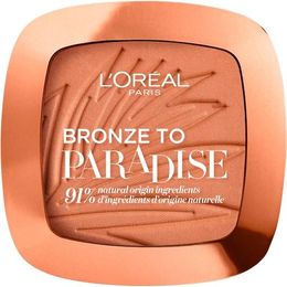 L'Oréal L’Oréal Paris Teint Make-up Blush & Bronzer Bronze to Paradise Puder Bronzer 02 Baby One More Tan