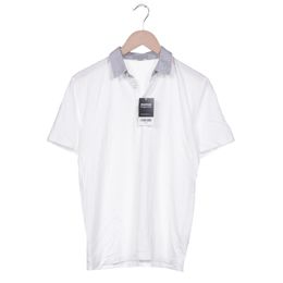 Cos Herren Poloshirt, weiß, Gr. 48