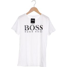 BOSS by Hugo BOSS Damen T-Shirt, weiß, Gr. 36