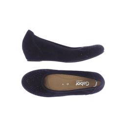 Gabor Damen Ballerinas, schwarz, Gr. 4