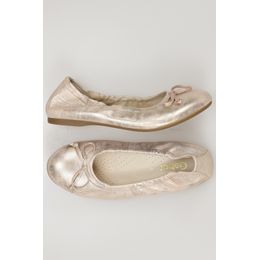 Gabor Damen Ballerinas, gold, Gr. 4