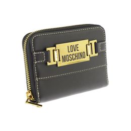 Love Moschino Damen Portemonnaie, schwarz, Gr.