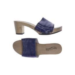 Softclox Damen Sandale, blau, Gr. 38