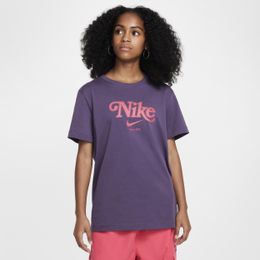 Nike Sportswear Mädchen-T-Shirt - Lila