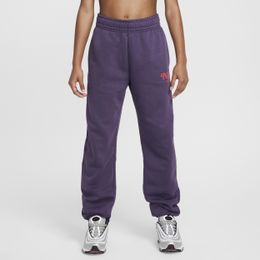 Nike Sportswear Fleece-Jogger (Mädchen) - Lila