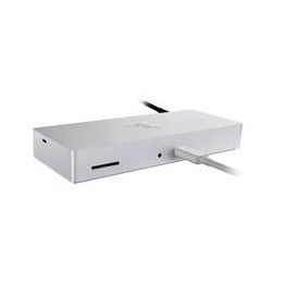 Razer Thunderbolt 4 Dock Mercury Edition, Dockingstation aluminium, USB, Gigabit LAN