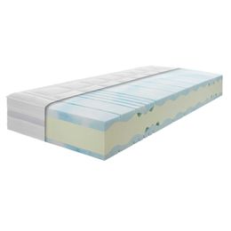 MFO Matratzen MFO Prolife Ocean-soft - H2-80x200 H2 Höhe 26cm 3 Schicht-System-Kern aus einem stützenden Komfortschaumkern RG35 und 2 Liegeflächen aus LLQ-Kaltschaum RG55