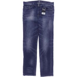 7 For All Mankind Herren Jeans, blau, Gr. 34