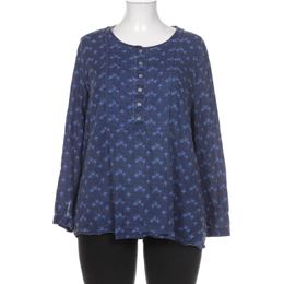 Ulla Popken Damen Bluse, marineblau, Gr. 42