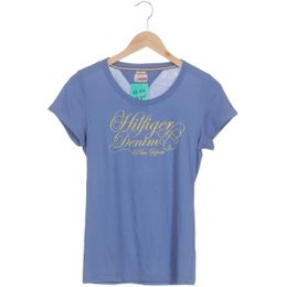 Hilfiger Denim Damen T-Shirt, blau, Gr. 38