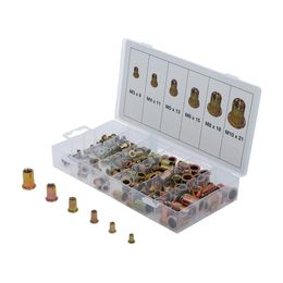 BGS-technic BGS TECHNIC Nietmuttern-Sortiment, 150-teilig
