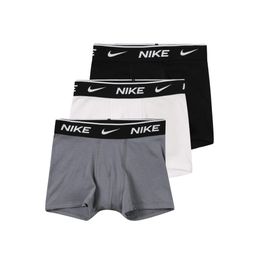 Nike Sportswear Boxershorts 'Everyday' Jungen Gr&ouml;&szlig;e 158/170 grau / schwarz / wei&szlig;