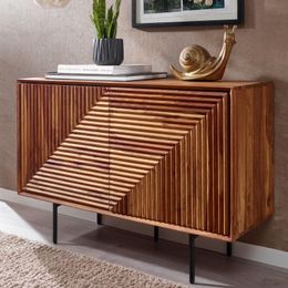 Sideboard FineBuy Kommode 100x71x40 cm Holz Massiv Anrichte Modern Standschrank