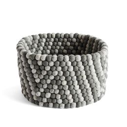 Hay - Bead Aufbewahrungskorb, Ø 40 x H 24 cm, grau