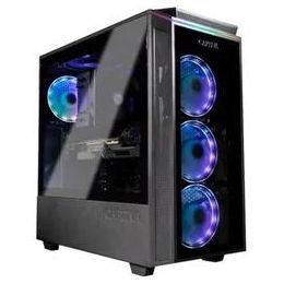 Captiva Gaming-PC "Advanced Gaming I67-300" Computer Gr. Microsoft Windows 11 Home (64 Bit), 16 GB RAM 500 GB SSD, schwarz