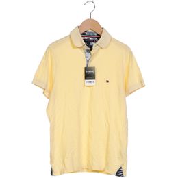 Tommy Hilfiger Herren Poloshirt, gelb, Gr. 46