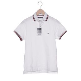 Tommy Hilfiger Herren Poloshirt, weiß, Gr. 44