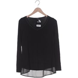 comma, Comma Damen Langarmshirt, schwarz, Gr. 38