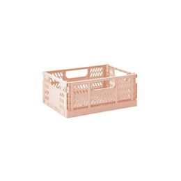 3 Sprouts - Modern Folding Crate Medium Clay