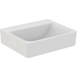 Ideal Standard Cube Waschtisch E8112MA ohne Hahnloch, ohne Überlauf, 55 x 46 cm, weiß Ideal Plus