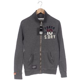 Superdry Herren Sweatshirt, grau, Gr. 48