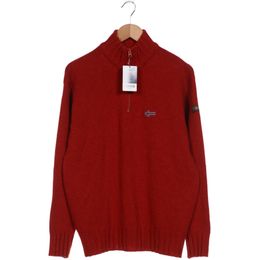 Napapijri Herren Pullover, orange, Gr. 48