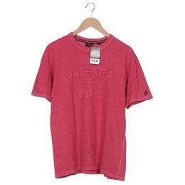 Superdry Damen T-Shirt, pink, Gr. 42