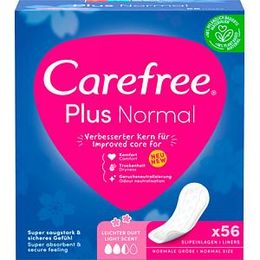 Carefree Slipeinlagen Plus Normal mit Frischeduft, 56 St.