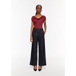 s.Oliver - Jeans Suri / Regular Fit / High Rise / Wide Leg, Damen, blau, Größe 46/32