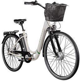 Zündapp Zündapp Z510 E Bike Damenfahrrad ab 155 cm Rücktritt Pedelec 28 Zoll Fahrrad mit tiefem Einstieg Hollandrad mit 3 Gang Nabenschaltung StVZO