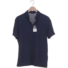 Massimo Dutti Herren Poloshirt, marineblau, Gr. 52