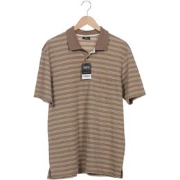 Ragman Herren Poloshirt, braun, Gr. 54