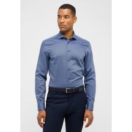 Langarmhemd Eterna "SLIM FIT" Gr. 42, Normalgrößen, blau (denim) Herren Hemden