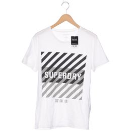 Superdry Herren T-Shirt, weiß, Gr. 52