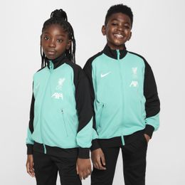 FC Liverpool Academy Pro Nike Dri-FIT Fußball-Hymnenjacke (ältere Kinder) - Grün