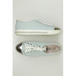 Miu Miu Damen Sneakers, hellblau, Gr. 36.5