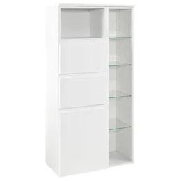 Midischrank Welltime "Cardiff" Schränke Gr. B/H/T: 65 cm x 130 cm x 35 cm, 1 St., weiß Bad-Midischrank Breite 65 cm, mit Softclose-Funktion