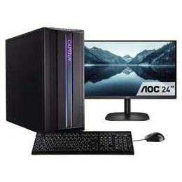 E (A bis G) Captiva Gaming-PC-Komplettsystem "Advanced Gaming R69-328 TFT Bundle" Computer-Komplettsysteme Gr. ohne Betriebssystem, 16 GB RAM 1000 GB SSD, schwarz