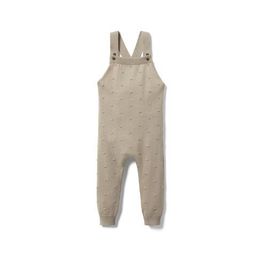 Tchibo Baby-Strick-Latzhose - Beige - Baby - Gr.: 98/104