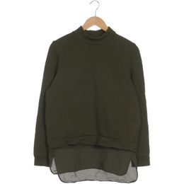 Cos Damen Sweatshirt, grün, Gr. 36