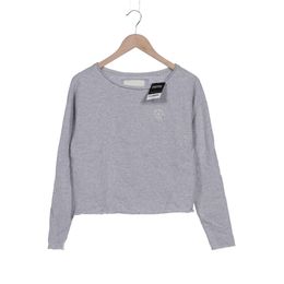 Adenauer & Co Damen Sweatshirt, grau, Gr. 34